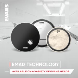 Evans GMAD Clear Bass Drum Head, 22 Inch