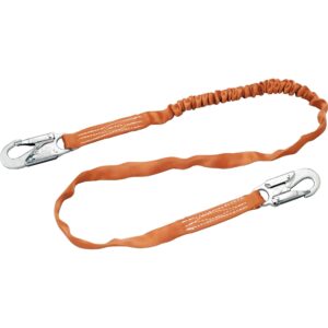 miller titan by honeywell t5111/6ftaf 6-feet web shock-absorbing lanyards