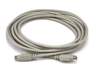 monoprice 15ft ps/2 mdin-6 male to male cable