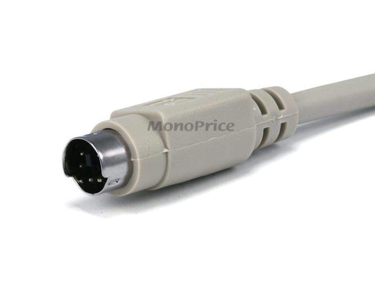 Monoprice 15ft PS/2 MDIN-6 Male to Male Cable