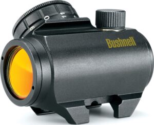 bushnell trophy trs-25 red dot sight riflescope, 1x20mm, black