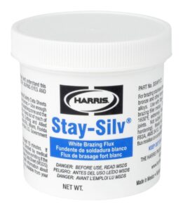 harris sswf1 stay silv brazing flux, 1 lb. jar, white