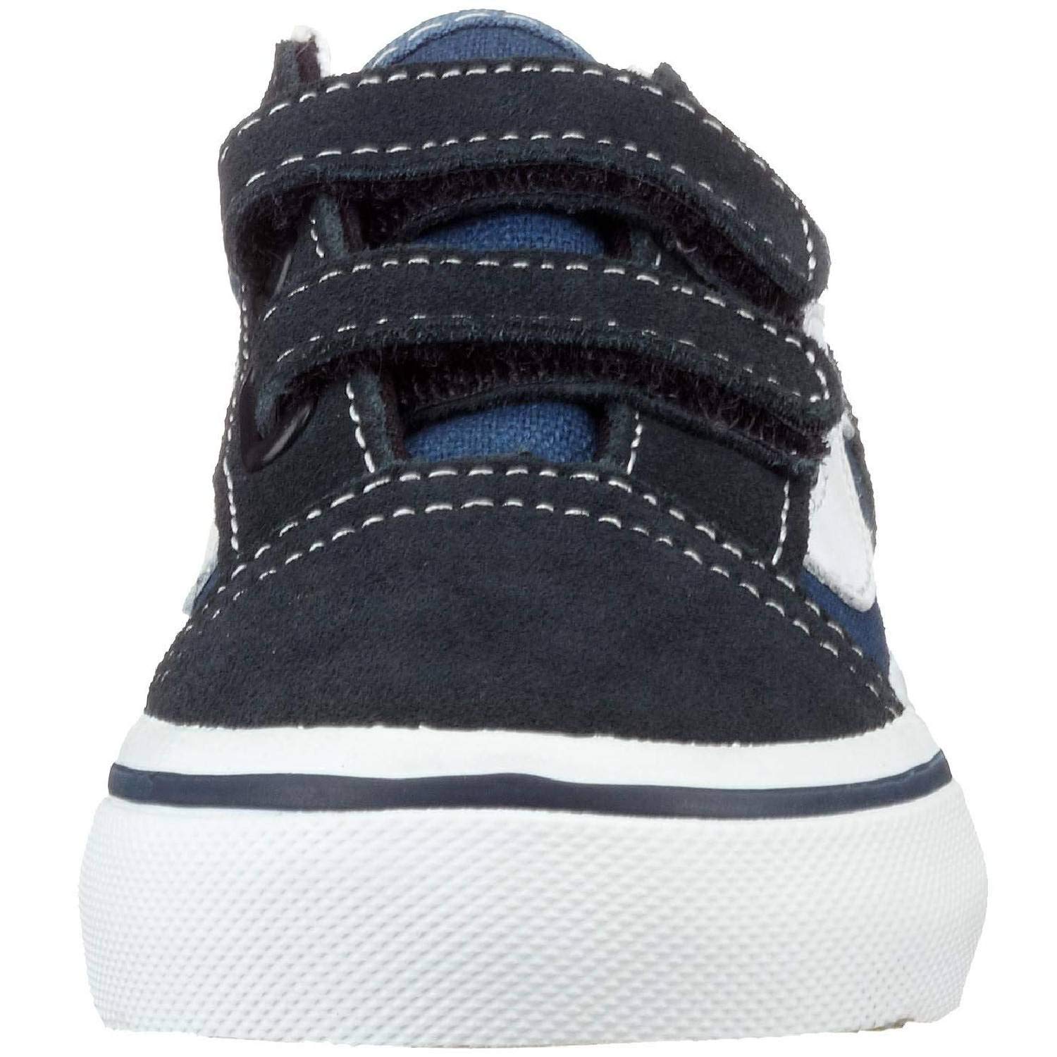 Vans Unisex Old Skool V Active, Navy, 10 M US Toddler