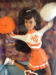 barbie tennessee university cheerleader african-american