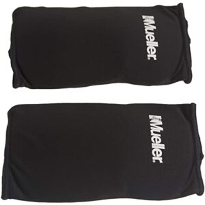 MUELLER Sports Medicine Multi-Sport Knee Pads, For Men and Women, Black, One Size Fits Most, 1 Pair