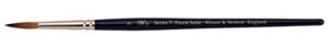 winsor & newton series 7 kolinsky sable brush, round sh #5