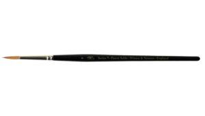 winsor & newton series 7 kolinsky sable brush, round sh #4