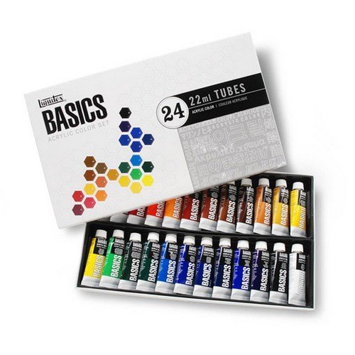 Liquitex BASICS Acrylic Paint Tube 24-Piece Set