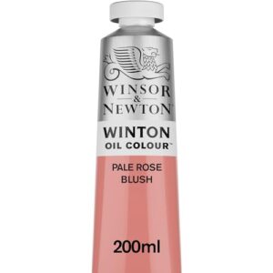 winsor & newton winton oil color, 200ml (6.75-oz) tube, pale rose blush