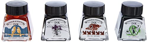 Winsor & Newton Collection Drawing Ink Set, Set of 8, Henry Collection