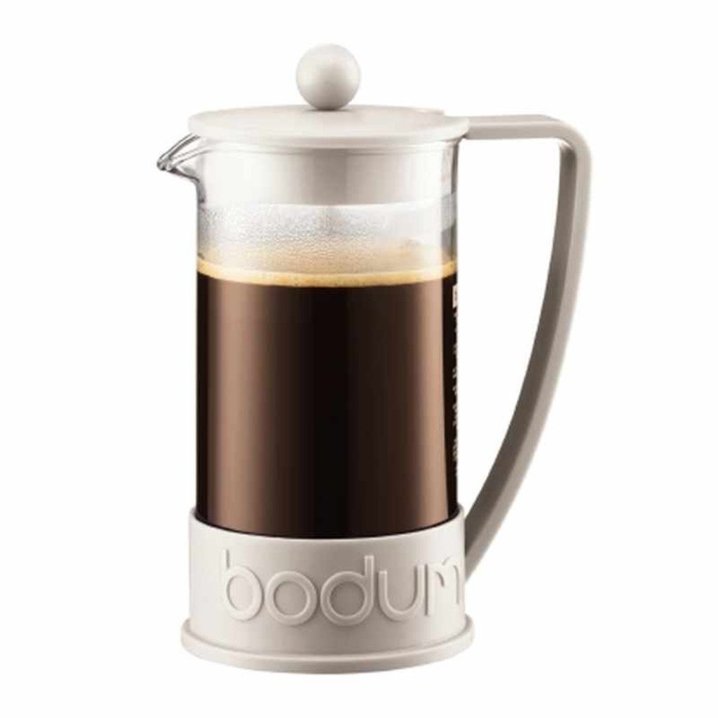 Bodum CD white Cafetière Brazil French Press 8 cup-1l, 8 Cups