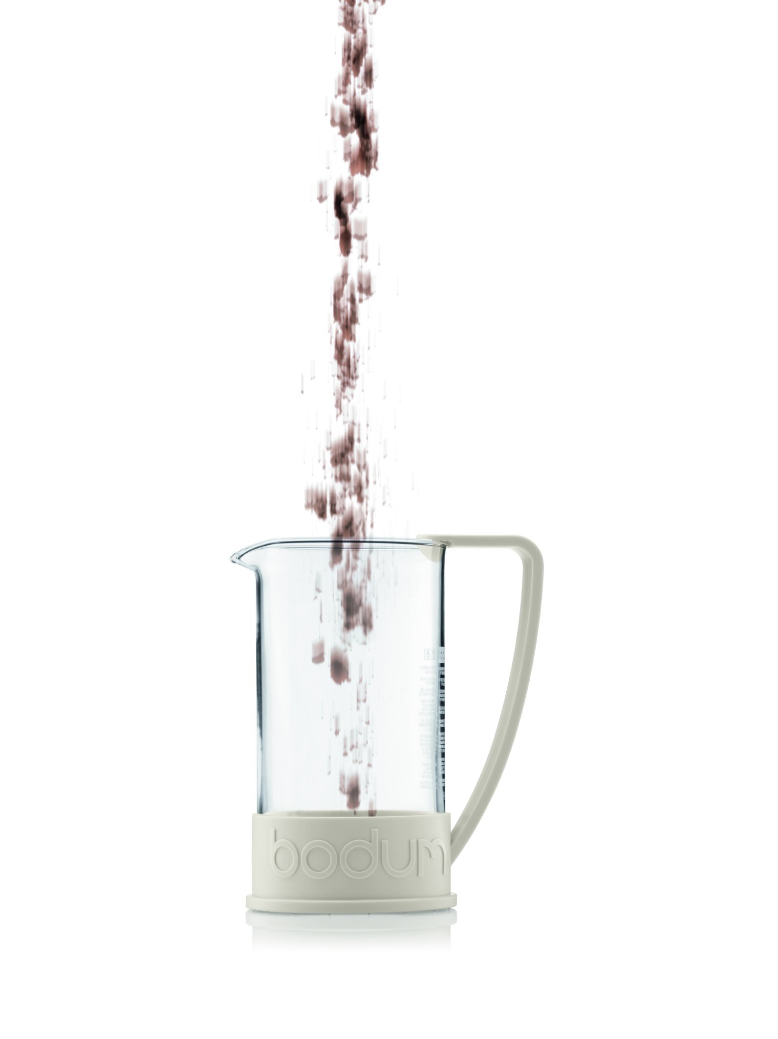 Bodum CD white Cafetière Brazil French Press 8 cup-1l, 8 Cups