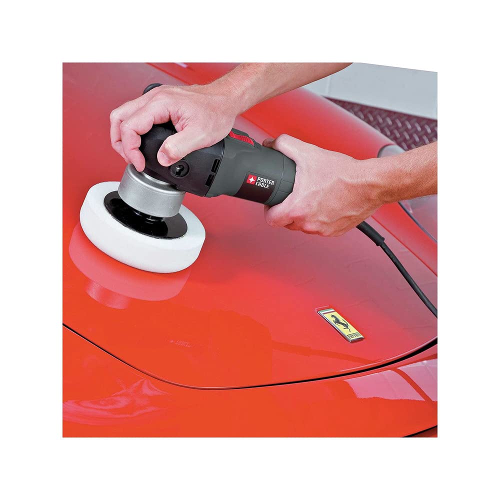 PORTER-CABLE Car Polisher and Buffer, 6-Inch, Orbital, Variable Speed (7424XP)