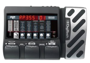 digitech rp355 modeling guitar processor and usb recording interface