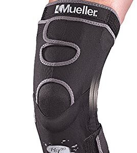 MUELLER Hg80 Knee Brace, Large, Black