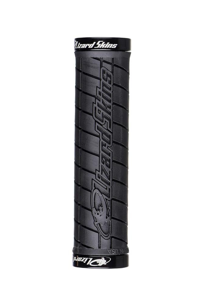 Lizard Skins Logo Lock-On Grips Black Bonus Pack