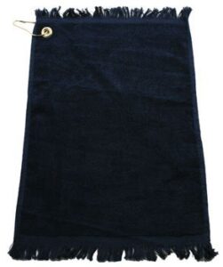 proactive sports golf towel 11" x 18" cotton velour navy soft small new