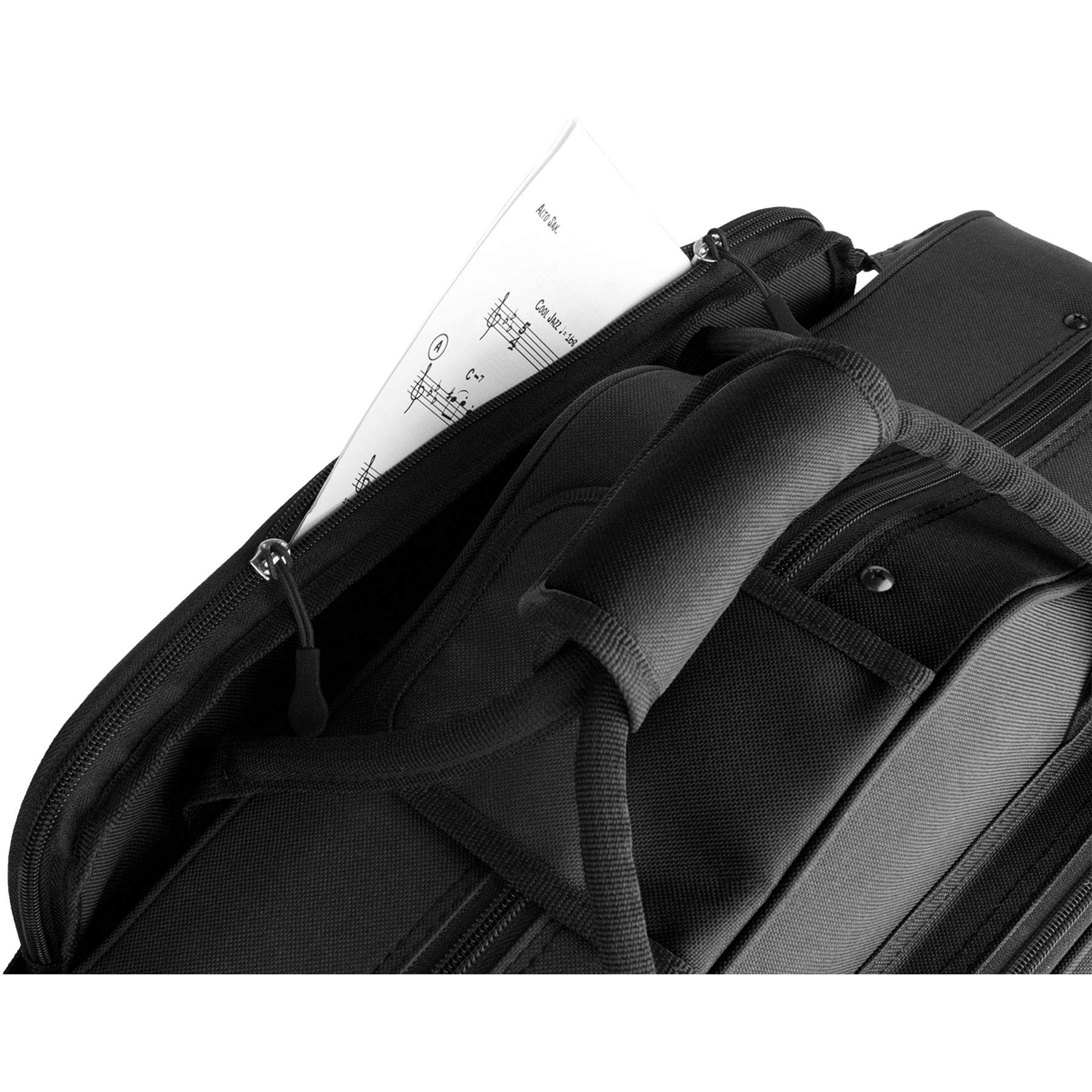 New Improved Fit! Protec MX305CT Max Tenor Saxophone Case with Backpack Straps, Black