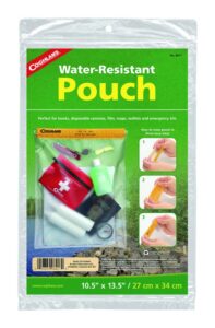 coghlan's water-resistant pouch, 10.5 x 13.5-inch