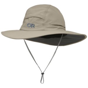 outdoor research unisex sombriolet sun hat, khaki, large