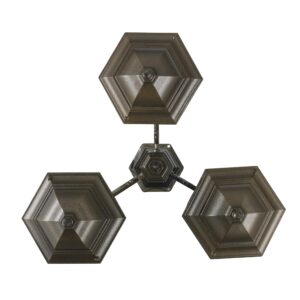 Trans Globe Lighting TG4719 BRZ Traditional Three Pole Outdoor-Post-Lights, Bronze/Dark