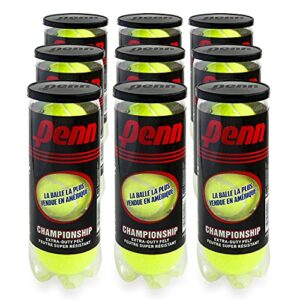 penn championship extra-duty tennis balls - 9 cans, 27 balls