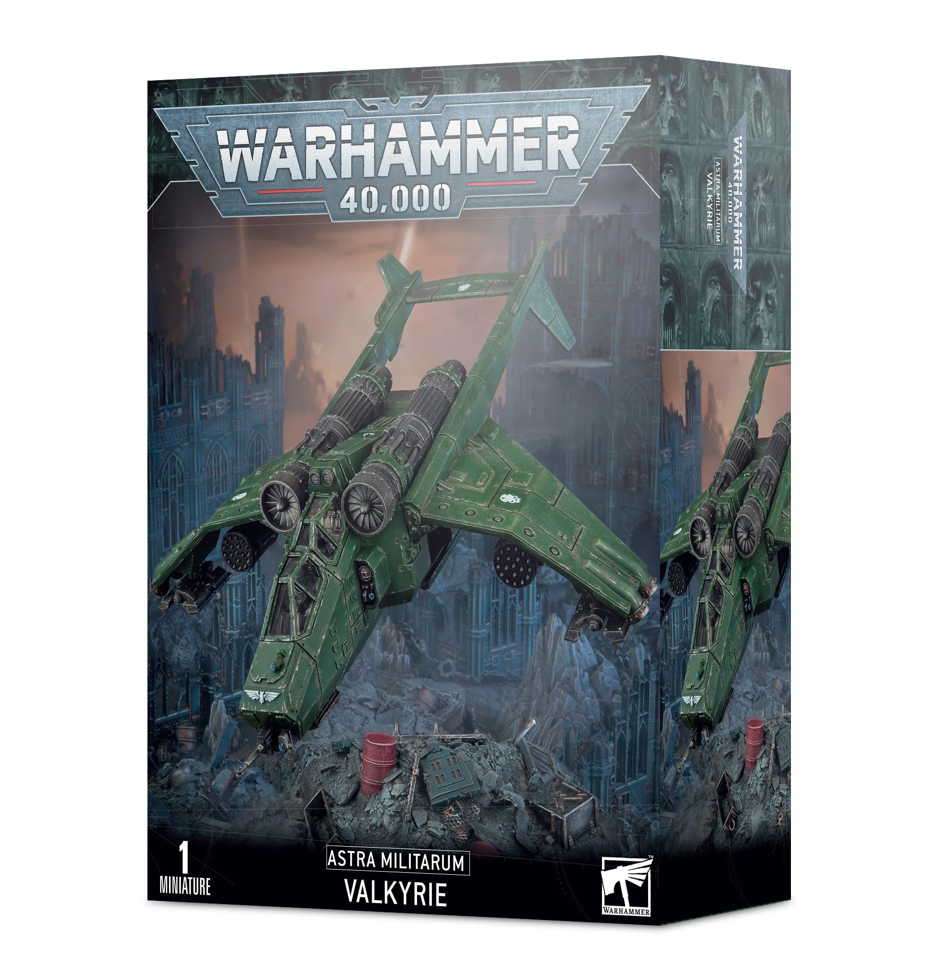 Games Workshop 99120105038 "Astra Militarum Valkyrie Tabletop and Miniature Game,Black