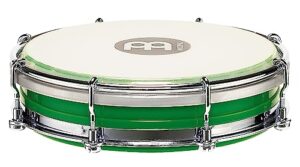 meinl percussion tamborim with floatune tuning system-not made in china-green abs plastic body and synthetic head, 2-year warranty, (tbr06abs-gr)