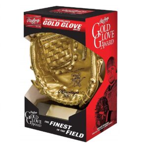 Rawlings | Mini Gold Glove Award Trophy | Stand Included | Replica