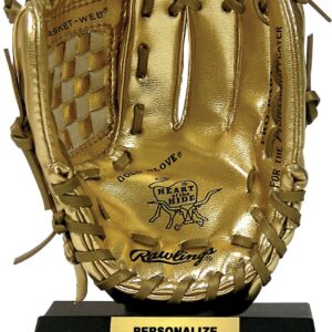 Rawlings | Mini Gold Glove Award Trophy | Stand Included | Replica