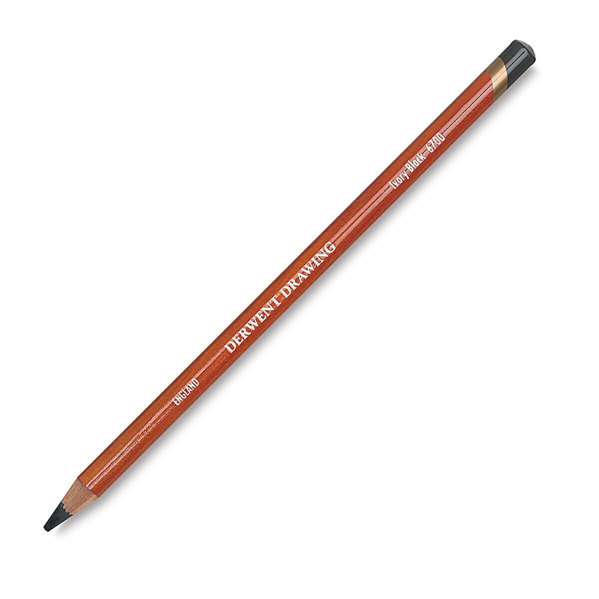 Derwent Round Drawing Pencil Ivory Black