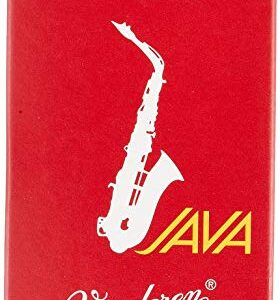 Vandoren SR263R Alto Sax JAVA Red Reeds Strength 3; Box of 10