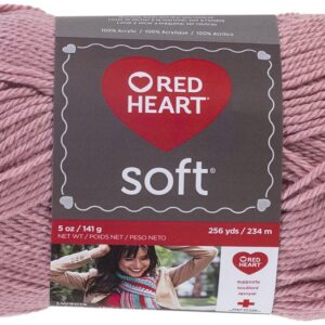 RED HEART Soft Yarn, Rose Blush