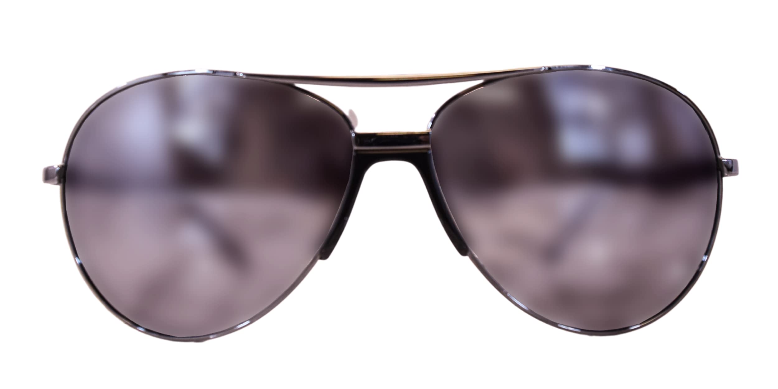 JiMarti P16 - No Tangle - Polarized Aviator Sunglasses Gunmetal/Smoke