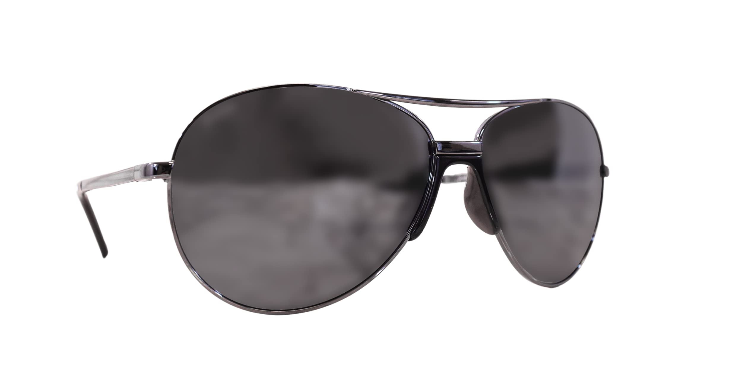 JiMarti P16 - No Tangle - Polarized Aviator Sunglasses Gunmetal/Smoke