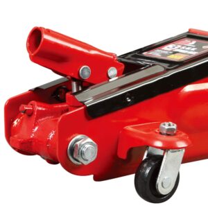 BIG RED T83006 Torin Hydraulic Trolley Service/Floor Jack with Extra Saddle (Fits: SUVs and Extended Height Trucks): 3 Ton (6,000 lb) Capacity, Red