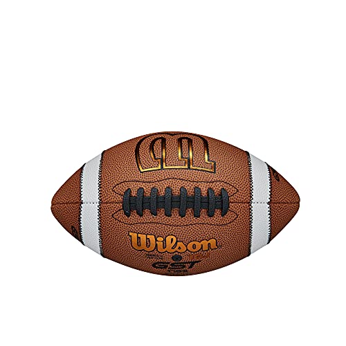 Wilson GST Composite Football - Junior Size, Tan