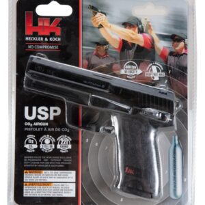 Umarex HK Heckler & Koch USP .177 Caliber BB Gun Air Pistol, Standard Action, Black (2252300)