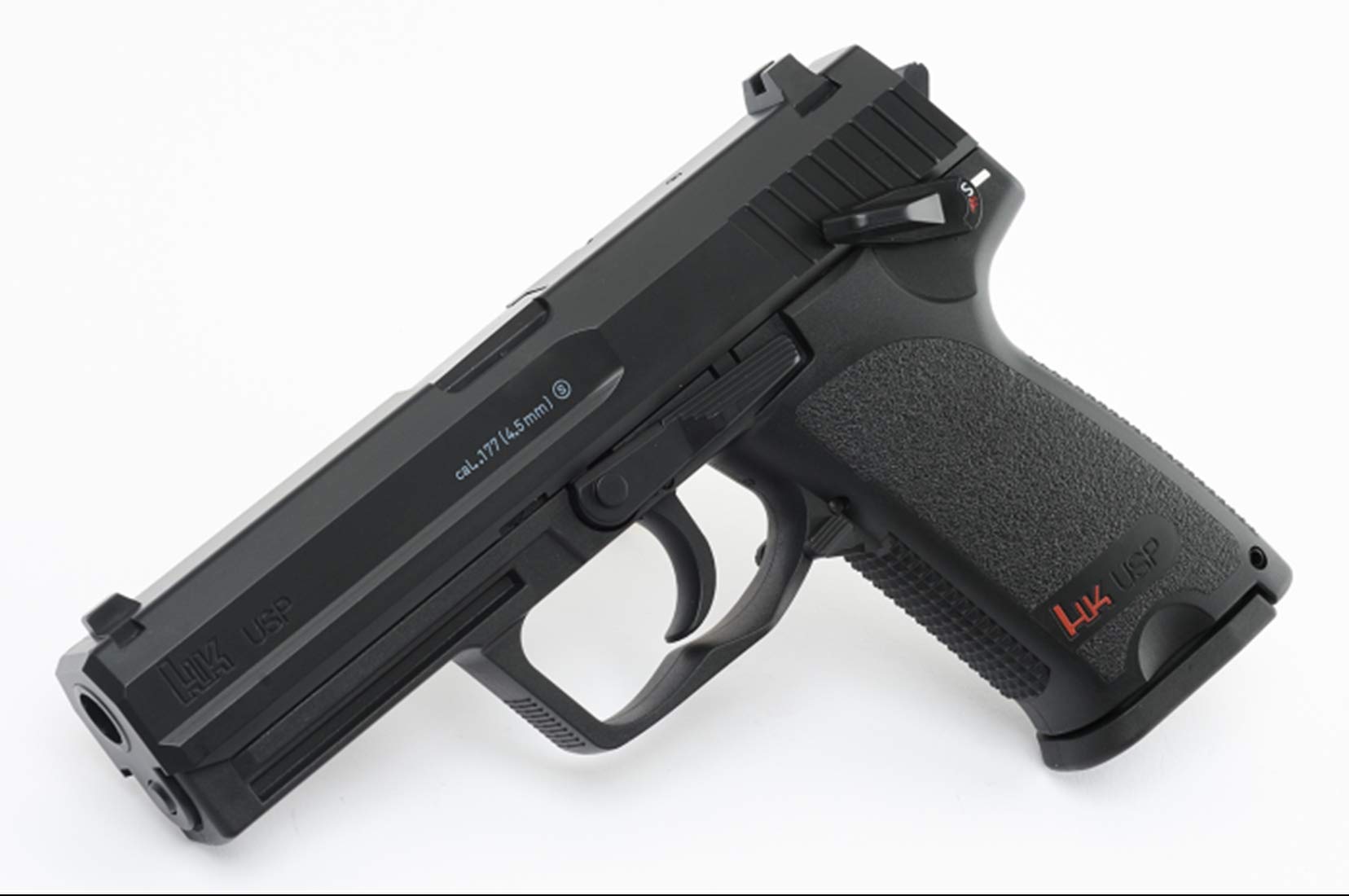 Umarex HK Heckler & Koch USP .177 Caliber BB Gun Air Pistol, Standard Action, Black (2252300)