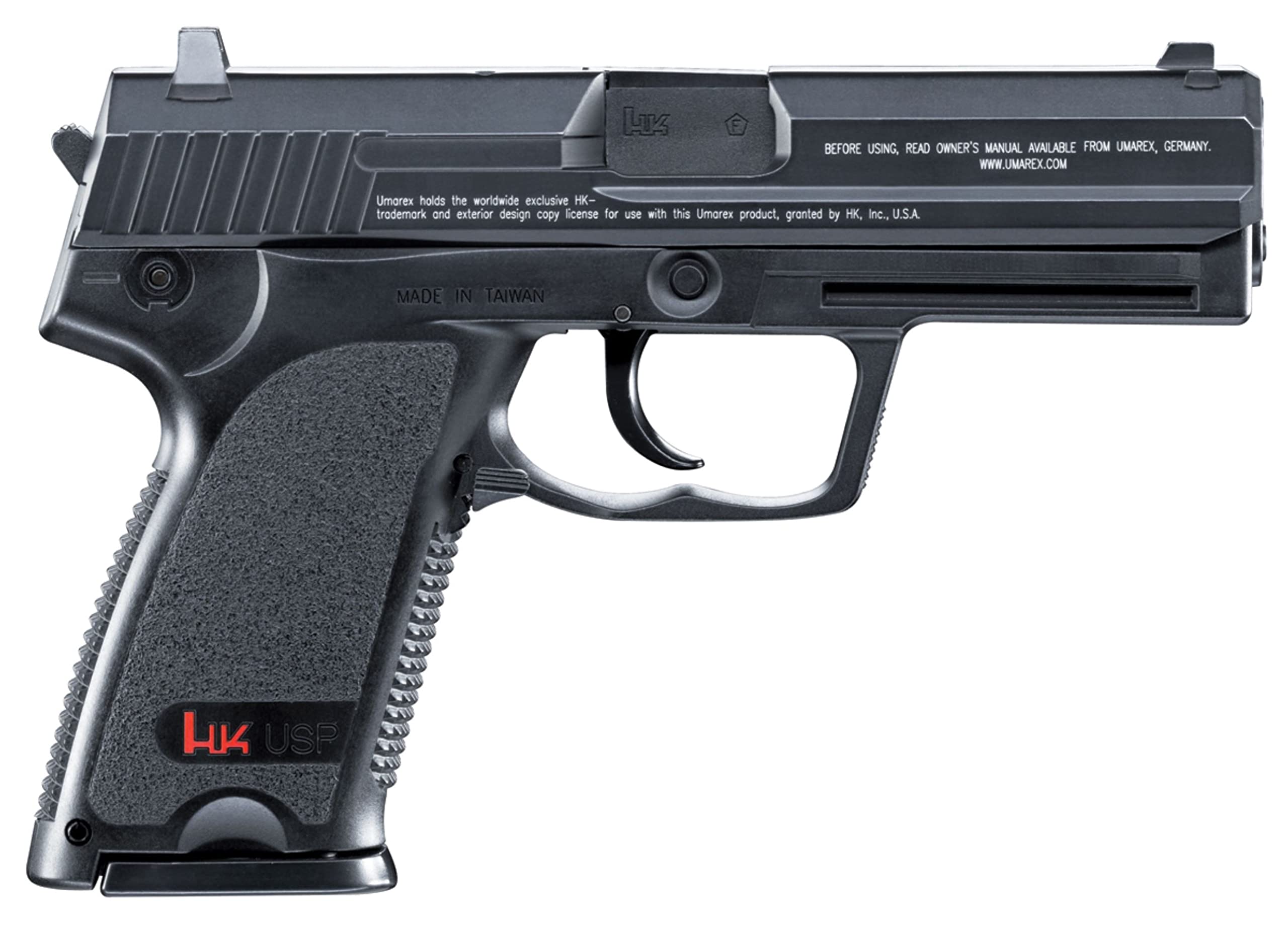 Umarex HK Heckler & Koch USP .177 Caliber BB Gun Air Pistol, Standard Action, Black (2252300)