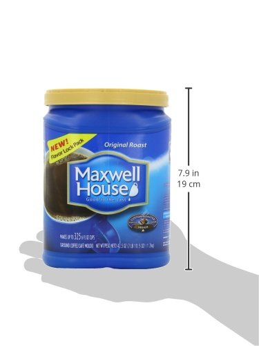 Maxwell House Original Medium Roast Ground Coffee (42.5 oz Canister)