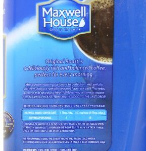 Maxwell House Original Medium Roast Ground Coffee (42.5 oz Canister)