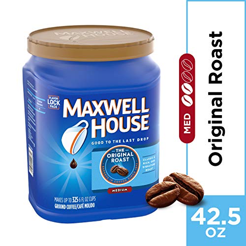 Maxwell House Original Medium Roast Ground Coffee (42.5 oz Canister)