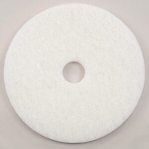 global industrial 20" white polishing pad, 5/case, 401220