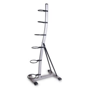 cap barbell hhkc-rk6 6-tier medicine ball rack