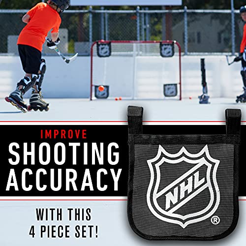 Franklin Sports Hockey Shooting Targets - NHL BLACK