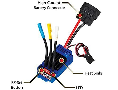 Traxxas 3375 VXL-3M Brushless ESC, Waterproof