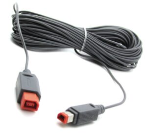 sensor bar extension cable 50ft for wii & wii u - nextronics