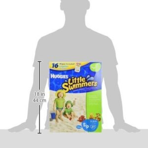 Huggies Little Swimmers Swim Pants with Baby Wipes, Small