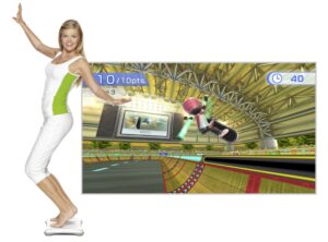 wii fit plus with balance board